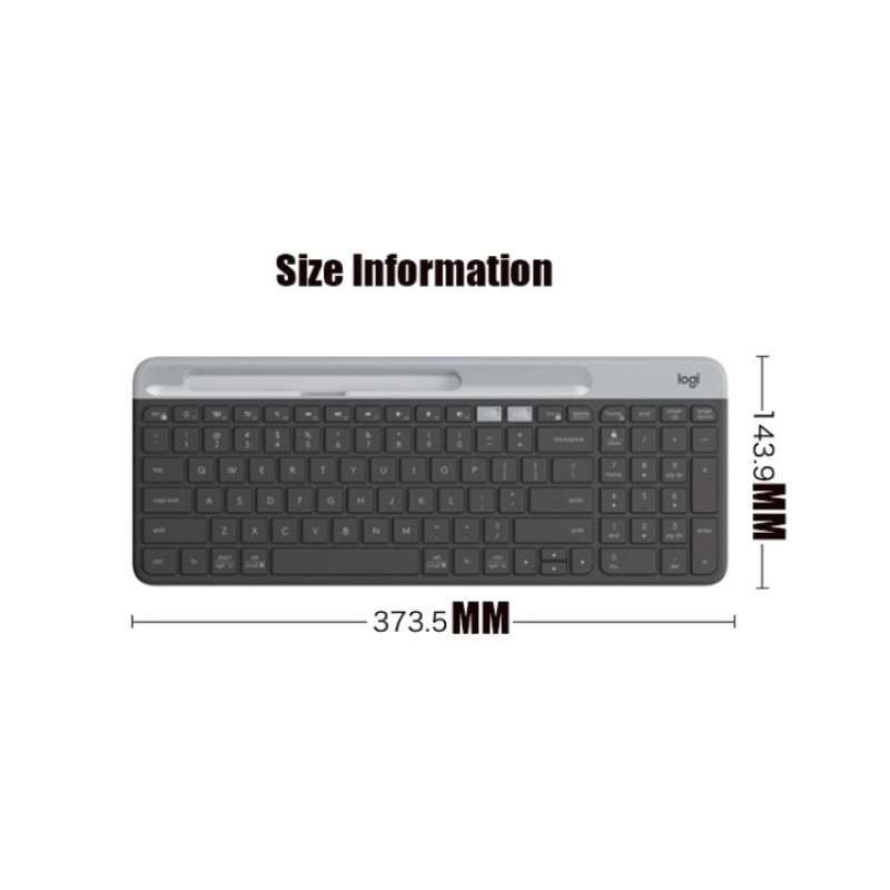 Jual Jual Logitech K580 Slim Multi Device Wireless Bluetooth Keyboard K ...