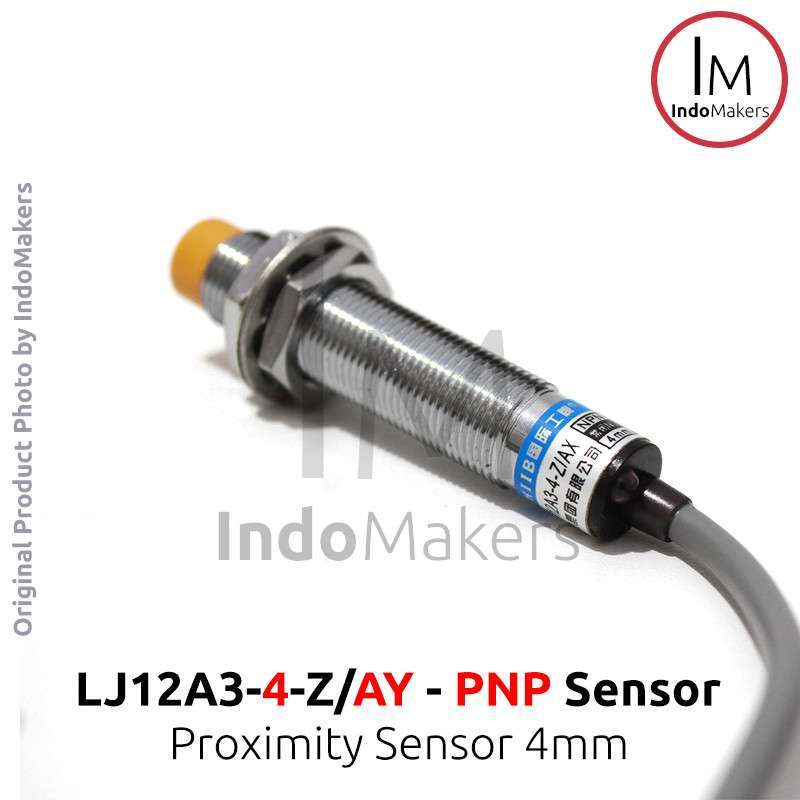 Jual LJ12A3-4-Z/AY - PNP Inductive Proximity Sensor 3-Wire 6-36VDC di Seller IndoMakers - Petir ...