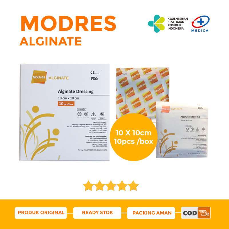 Jual Modres Alginate Dressing 10cm x 10cm di Seller Medica Indonesia ...
