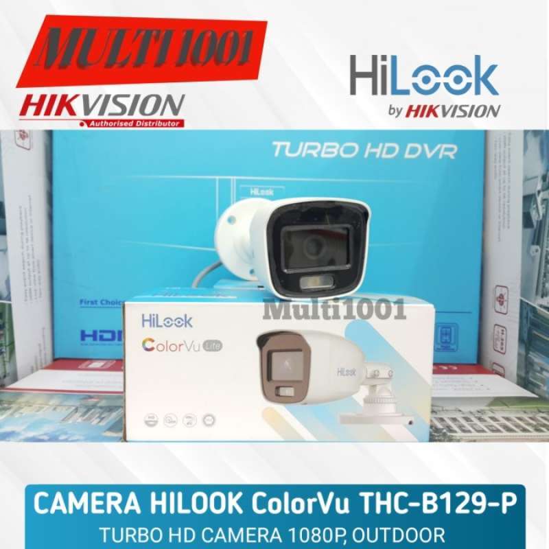Jual RECOMMEND KAMERA CCTV COLORVU 2MP HILOOK THC-B129-P By HIKVISION ...