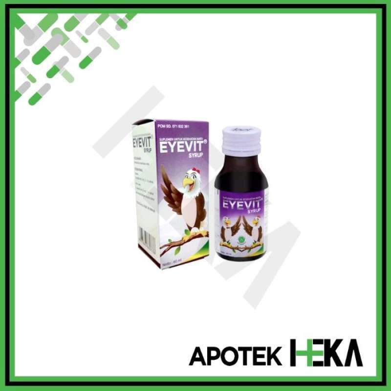 Jual Eyevit Sirup 60 ml - Melindungi Mata Anak di Seller Apotek Heka ...