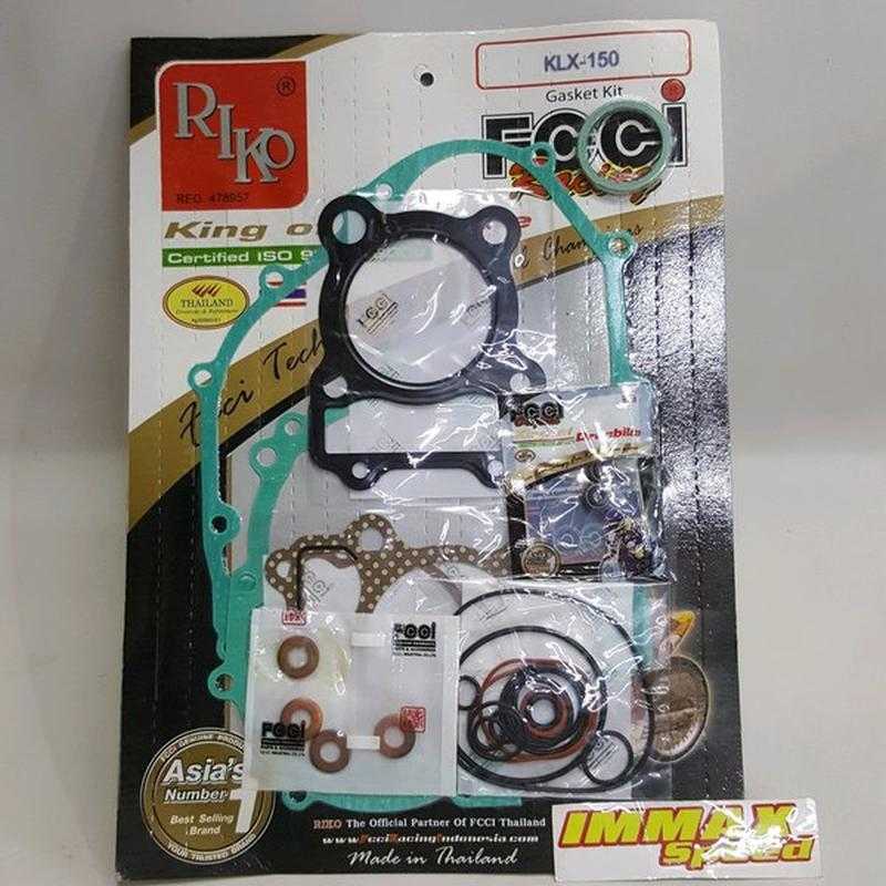 Jual RIKO Paking Kawasaki Klx150 Klx 150 Dtracker 140 Klx140 Full Set Gasket Packing Riko ...