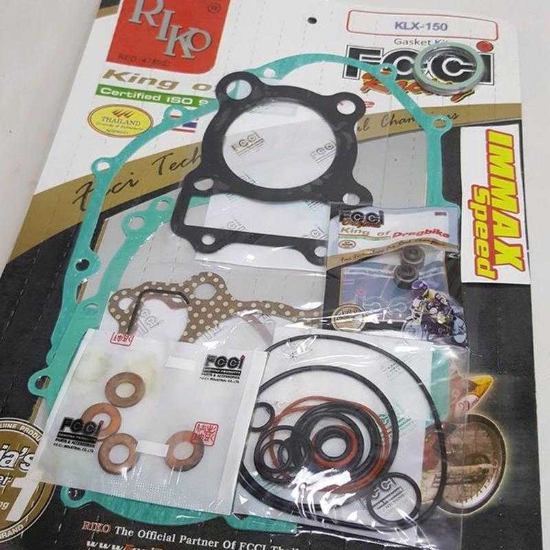 Jual Riko Paking Kawasaki Klx150 Klx 150 Dtracker 140 Klx140 Full Set Gasket Packing Riko ...