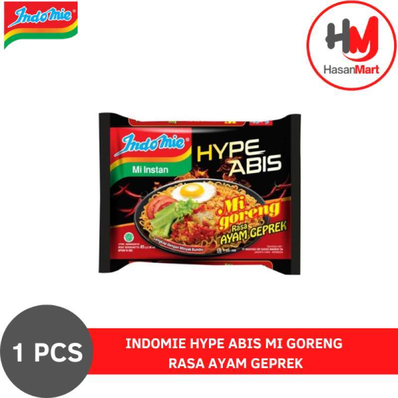Promo Indomie Hype Abis Mi Goreng Rasa Ayam Geprek Mi Instan Diskon 13% ...
