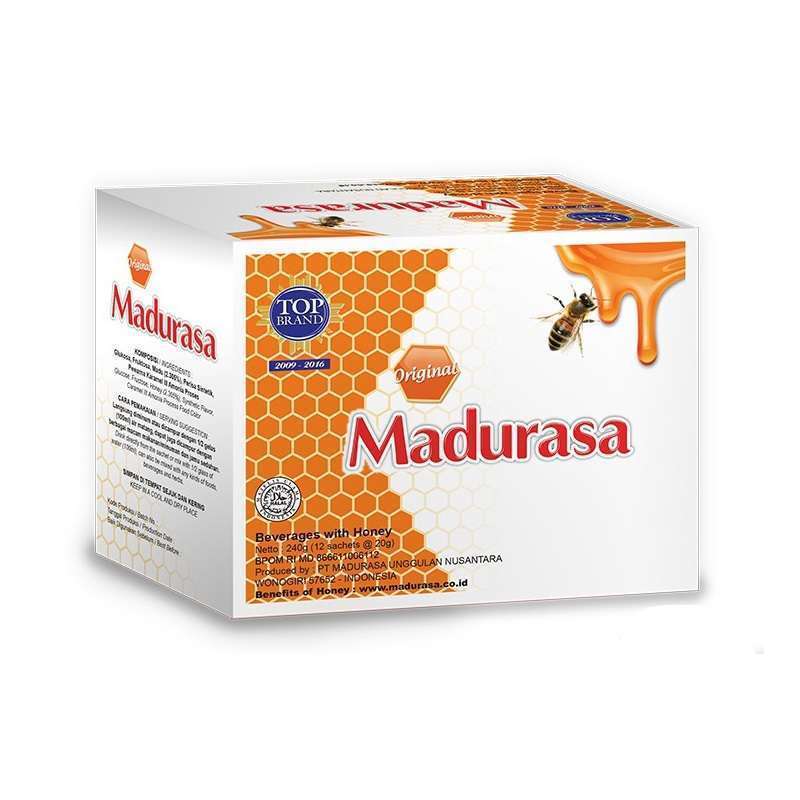 Promo MADURASA Rasa Original Madu [Sachet/ 12 Pcs] Diskon 25% di Seller ...