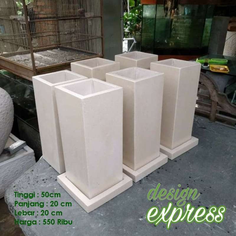 Jual POT PYRAMID TERAZZO 50 cm di Seller design express - Harapan Jaya ...