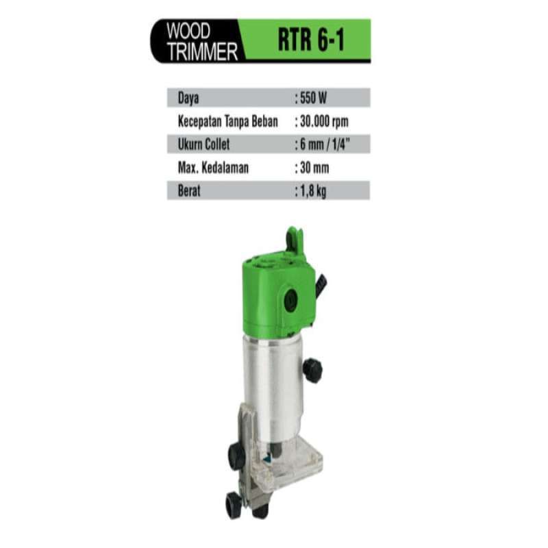 Jual Jual MESIN ROUTER TRIMMER PROFIL KAYU RTR 6-1 Limited di Seller ...