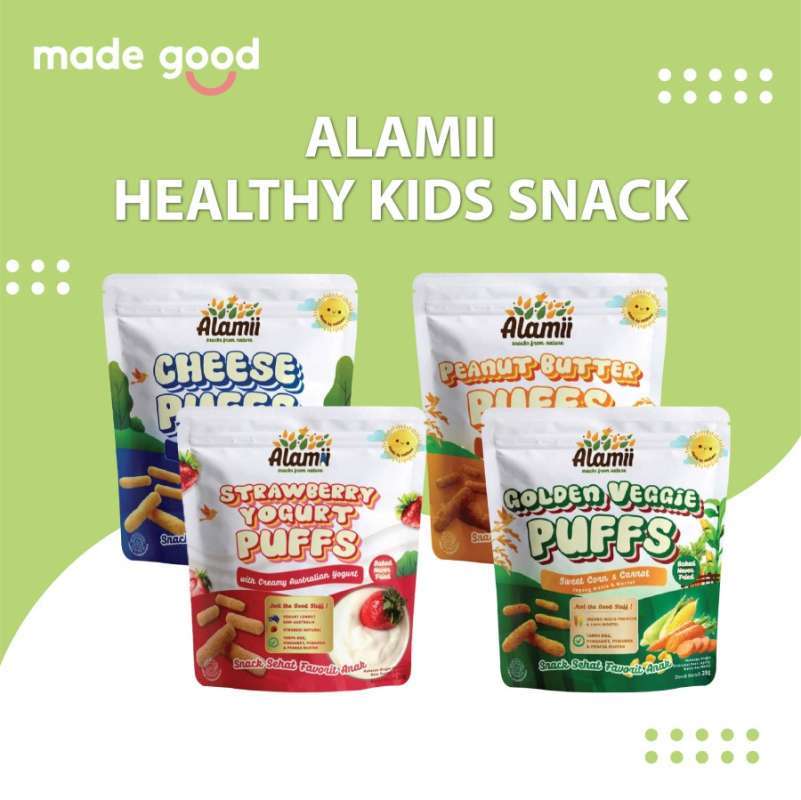 Promo Alamii Strawberry Yogurt Puff-25G Alamii Cheese Puffs- 25g ...