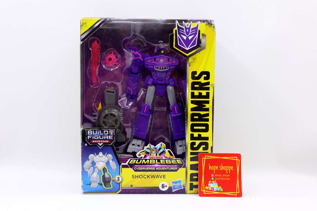 Jual Hasbro Transformers Build a Figure Shockwave Original Maccadam ...