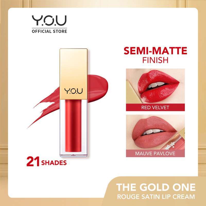 Jual You The Gold One Rouge Velvet Matte Lip Cream - Lace Di Seller You ...