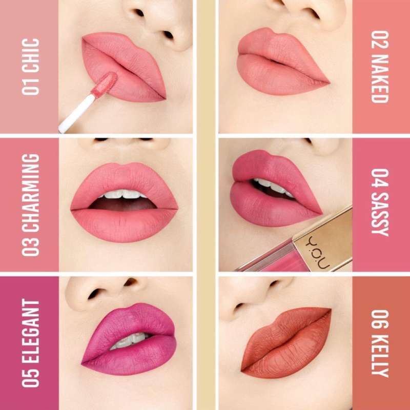 Jual You The Gold One Rouge Velvet Matte Lip Cream - Lace Di Seller You ...