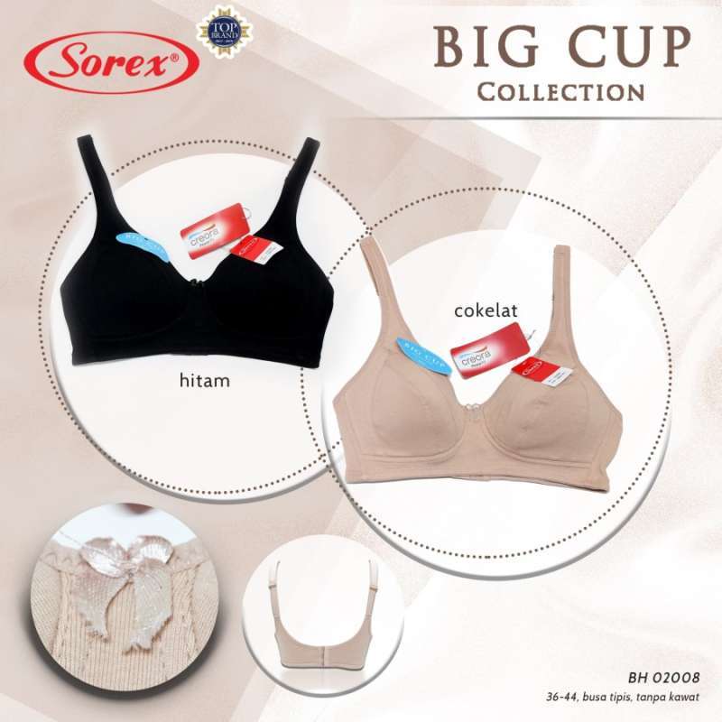Jual Sorex art.02008 | Bra / BH Wanita Basic Big Cup Size 36 - 44 Model ... Jual Sorex art.02008 | Bra / BH Wanita Basic Big Cup Size 36 - 44 Model ...