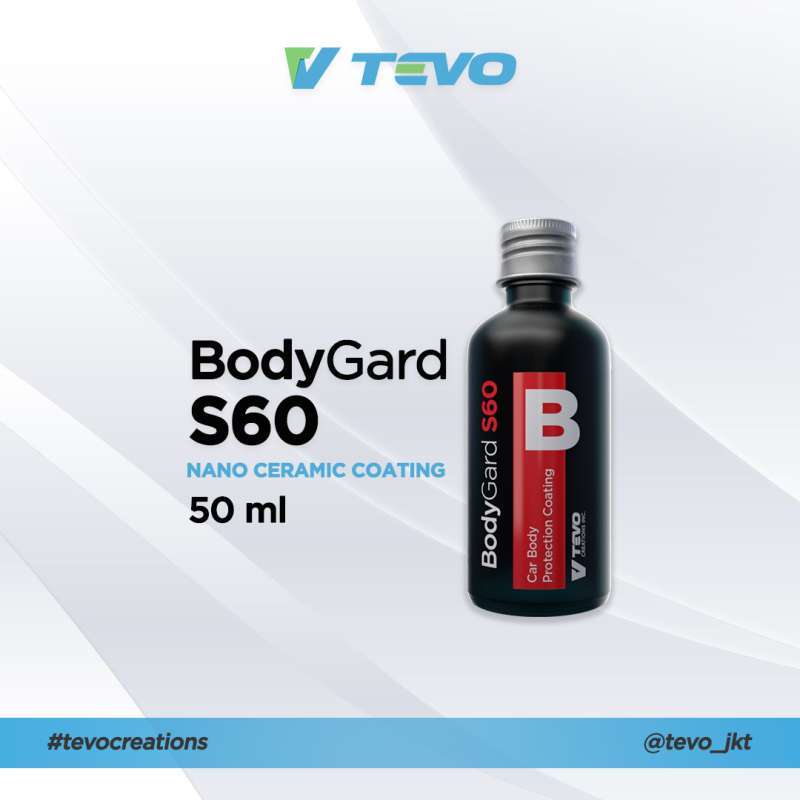 Jual Nano Ceramic Coating TEVO Bodigard S60 di Seller PDV Detailing ...