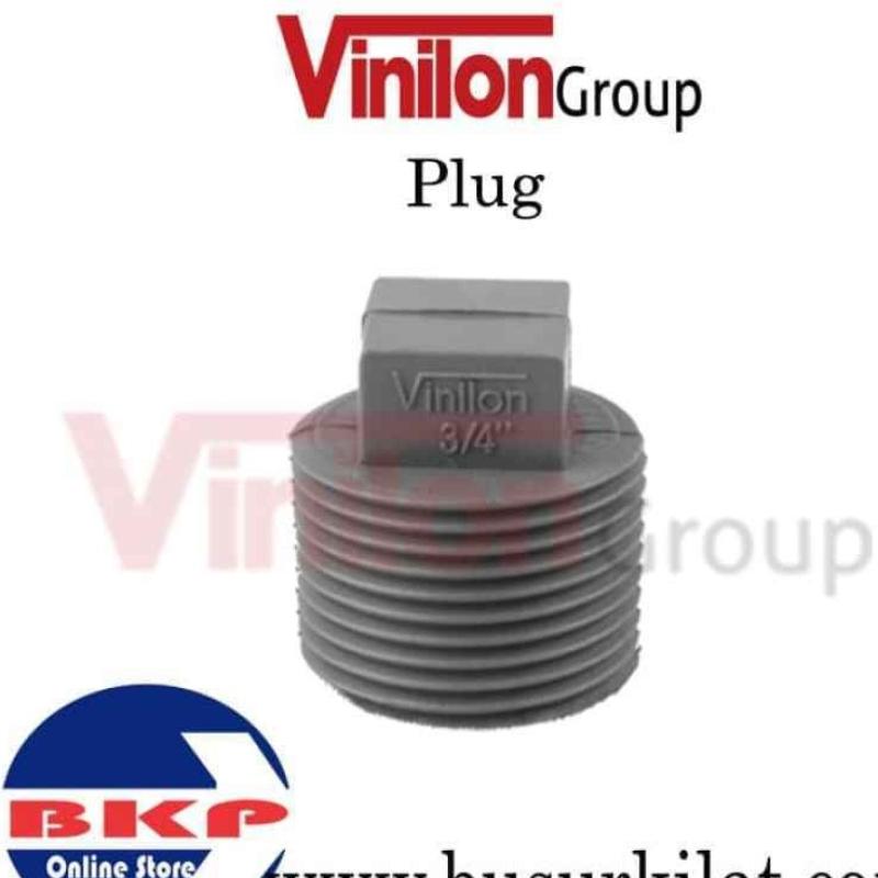 Jual PLUG 1/2 Inch PVC VINILON (AW) / Fitting PVC / Plug Vinilon di ...