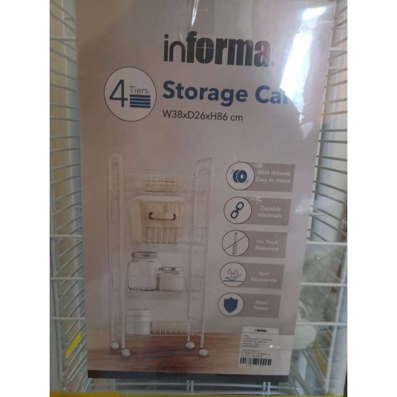 Jual Rak Troli 4 Tier By Informa Di Seller Surapac_furnishing100 ...