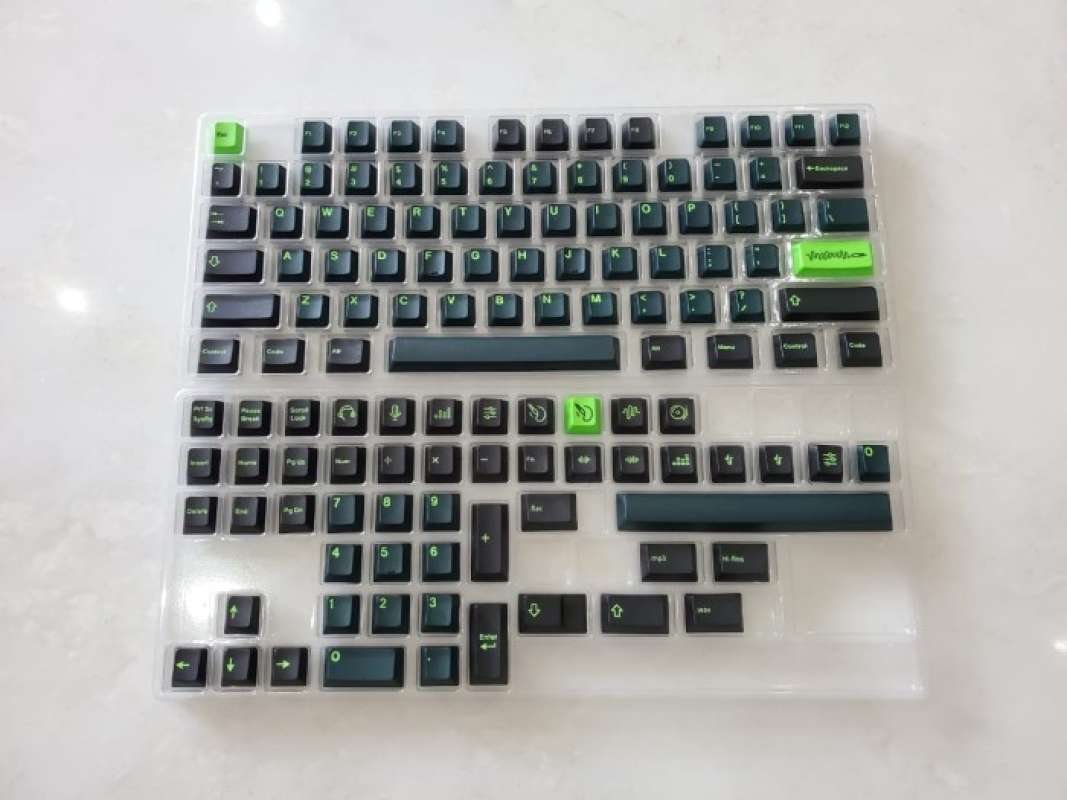 Jual BEST PROMO PBT Wavez 127 Key Keycaps for Mechanical Keyboard di ...