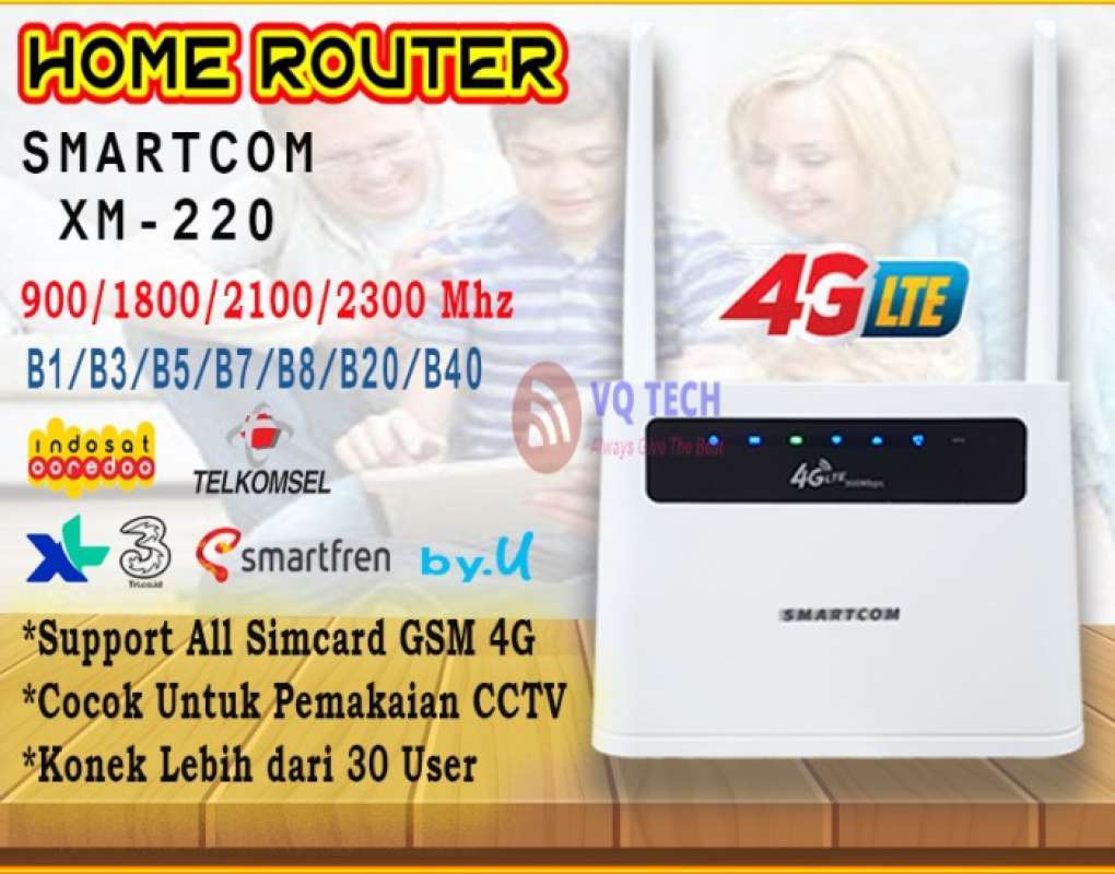 Jual Original Modem Wifi Wireless Router Sim Card 4g Lte Smartcom Xm286 ...