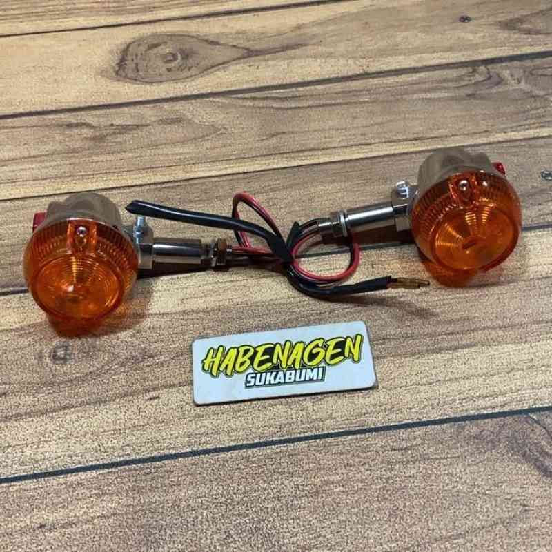 Jual Lampu Sen Sein Riting Reteng Mini Gt Krom Cb Gl Pro Megapro Tiger ...