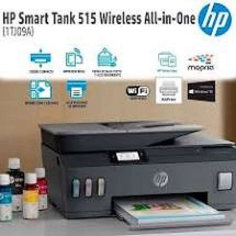 Jual printer HP Smart Tank 615 AiO wifi dengan ADF Printer baru dan ...