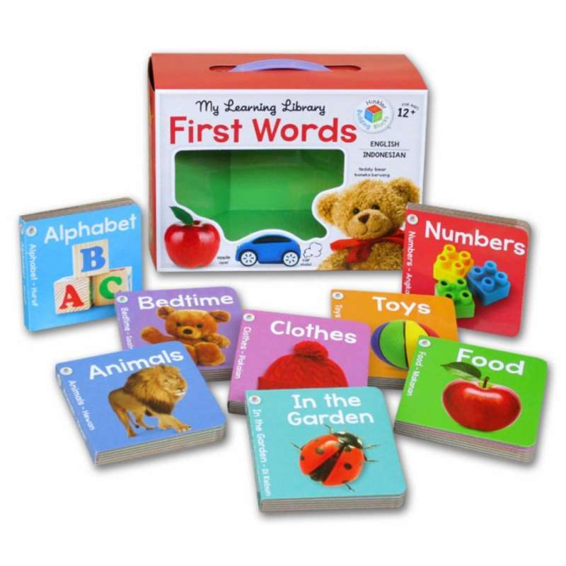 Jual Bilingual My Learning Library First Words (english - Indonesian ...