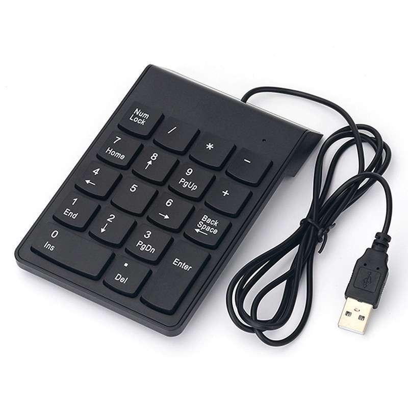 Jual Numeric Keypad Numpad USB Universal Desain Minimalis 18 Tombol di ...