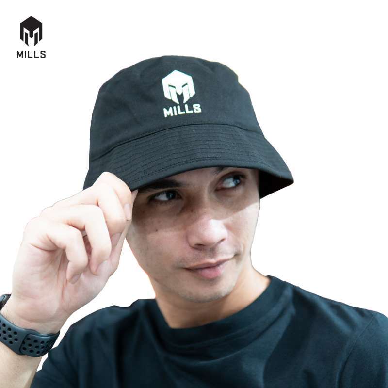 Jual MILLS Topi Bucket Hat A4 4014 Black di Seller MILLS OFFICIAL STORE ...