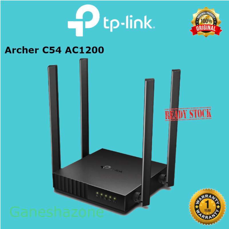 Promo TP-Link Wireless Router Archer C54 AC1200 Dual-Band Wi-Fi Router ...