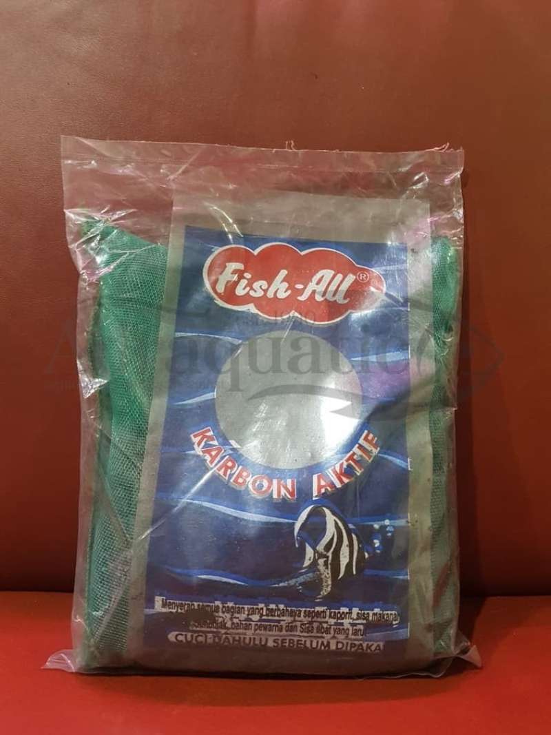 Jual FISH-ALL KARBON AKTIF 500GR ARANG AKTIF MEDIA FILTER AQUARIUM di ...