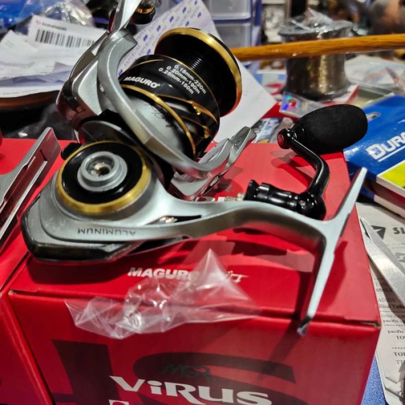 Promo reel maguro virus 2500 atau 3000 power handel - 3000 Diskon 9% di Seller Zuriza Store ...