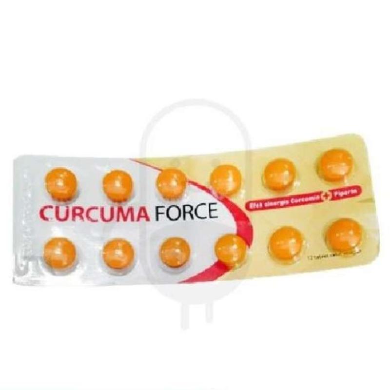 Jual CURCUMA FORCE STRIP 12 KAPSUL di Seller Apotek Mirah Official ...
