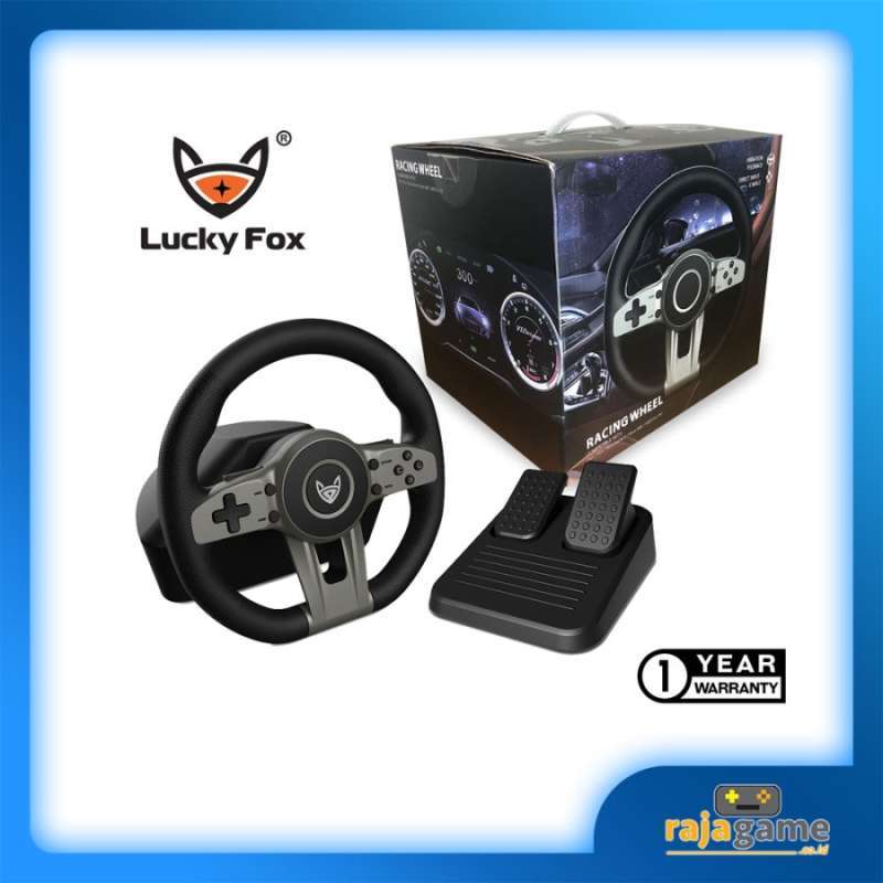 Jual Lucky Fox Racing Wheel (RW10) for PS4/PS5/XBOX SERIES/SWITCH/PC di ...