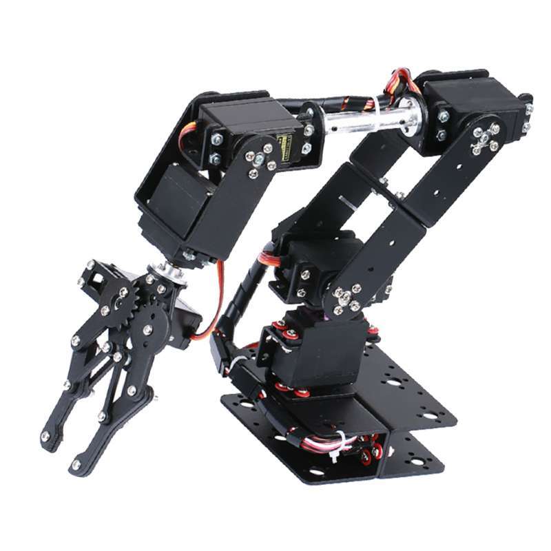 Promo NEW 6DOF Mechanical Robot Arm Claw for Robotics DIY Kit Diskon 29 ...