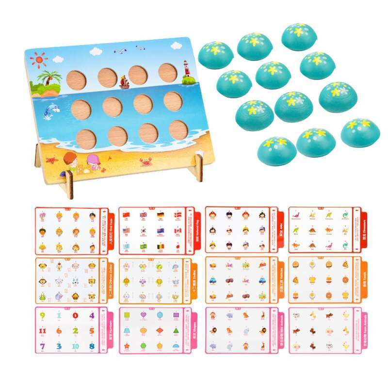Jual Memory Match Game - Colorful Cartoon Matching Pairs Preschool ...