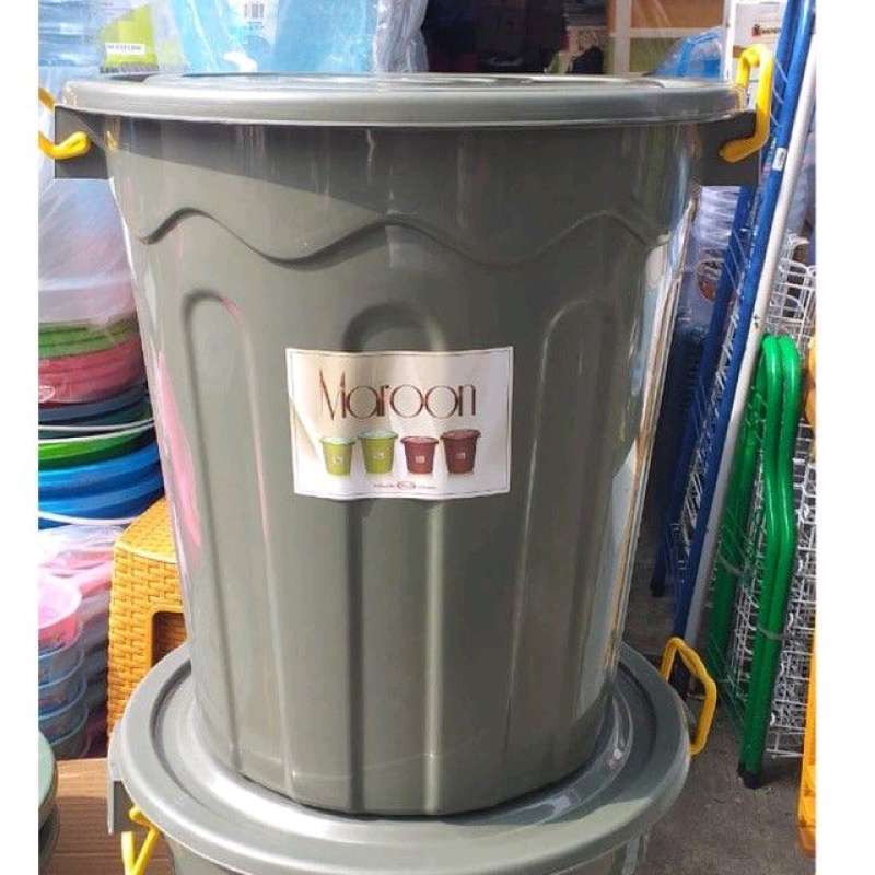Jual Ember Tong Air 50 Liter Dengan Tutup Ember Great Plastik 50 liter ...