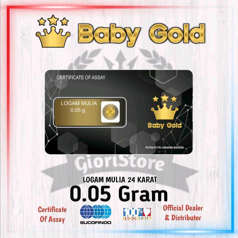 Logam Mulia Emas 0,05 Gram Harga Terbaru Juni 2024