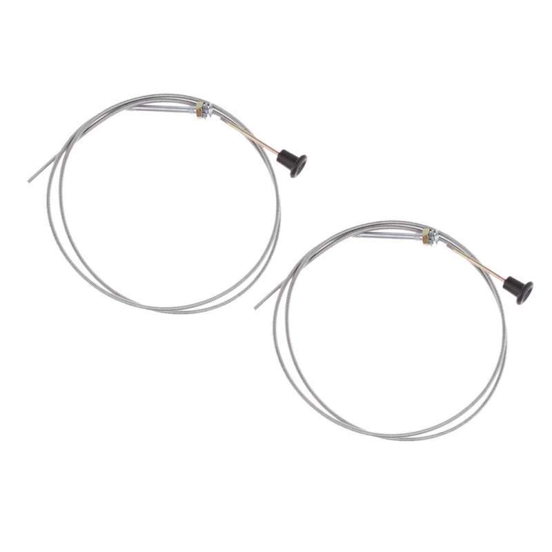 Jual 2x Universal Push Pull Choke Throttle Cable 60 Conduit Length ...