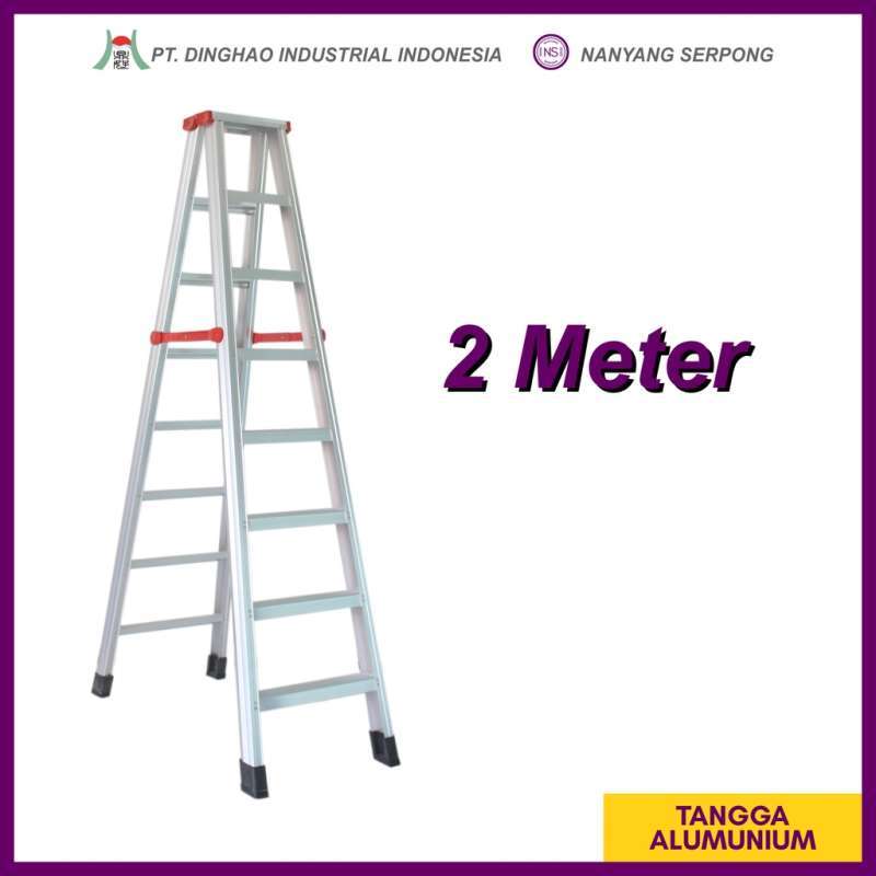 Jual Tangga Lipat Aluminium Original 2 Meter Kualitas Terjamin Di ...