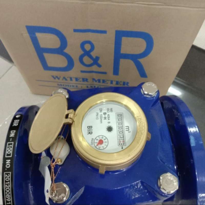 Jual 4â€ Flow meter 4 inch - Water meter -meteran air -Flowmeter Flange ...