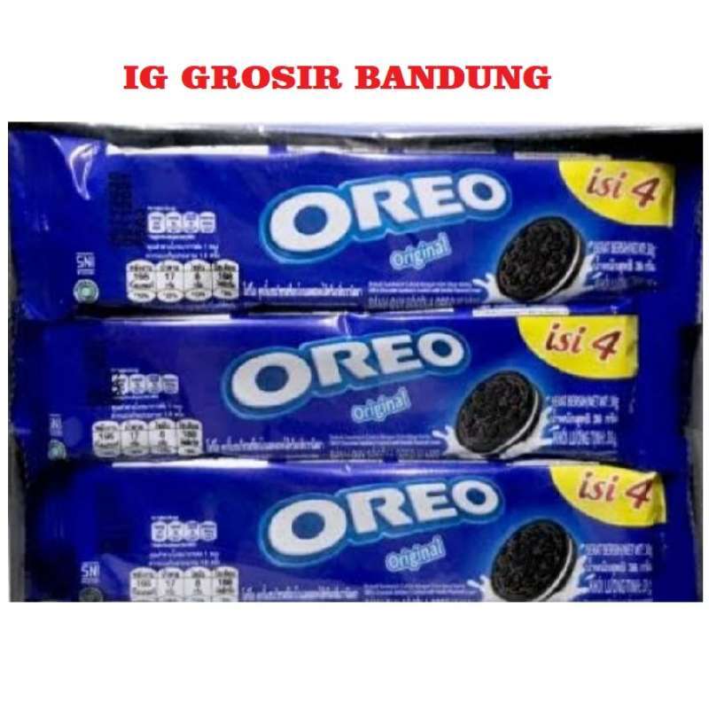 Jual Oreo Isi 4 Keping 456gr (1 Pak/ 12 Bks @38gr) Di Seller Ig Grosir ...