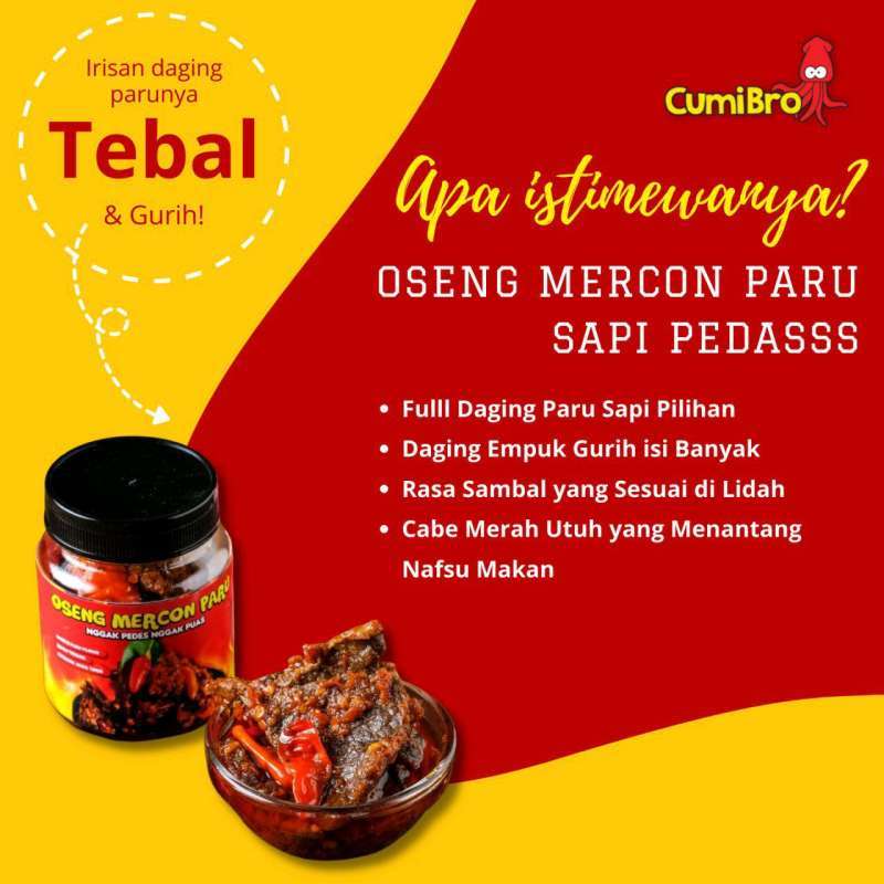 Jual Cumibro sambal baby cumi oseng mercon iga oseng mercon paru sambal ... Jual Cumibro sambal baby cumi oseng mercon iga oseng mercon paru sambal ...
