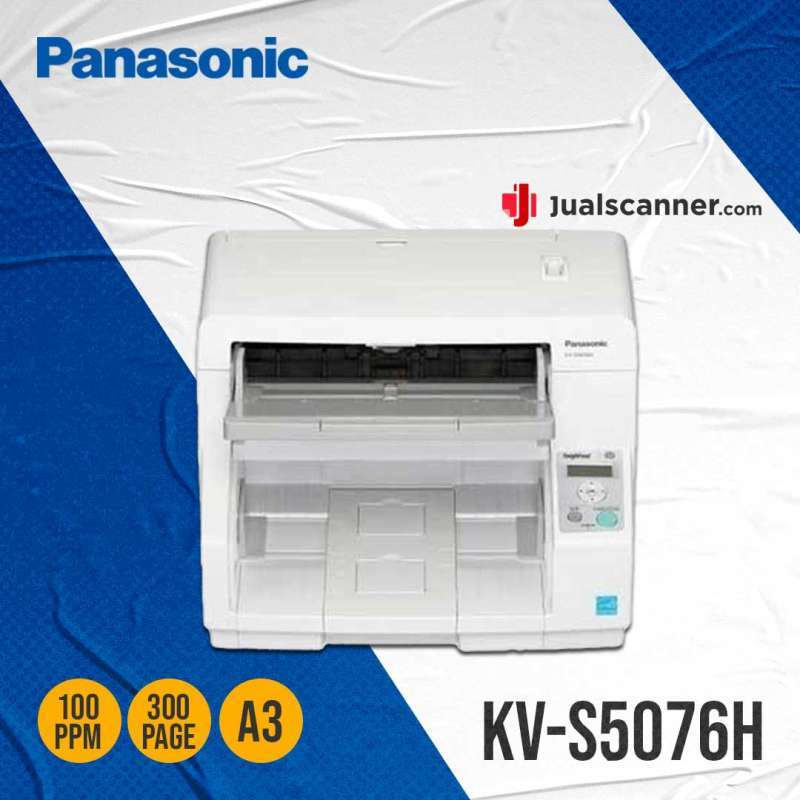 Jual Scanner Panasonic KV-S5076H ADF - 100 Lembar/Menit - (A4/Legal/Folio/A3) di Seller CODENA ...