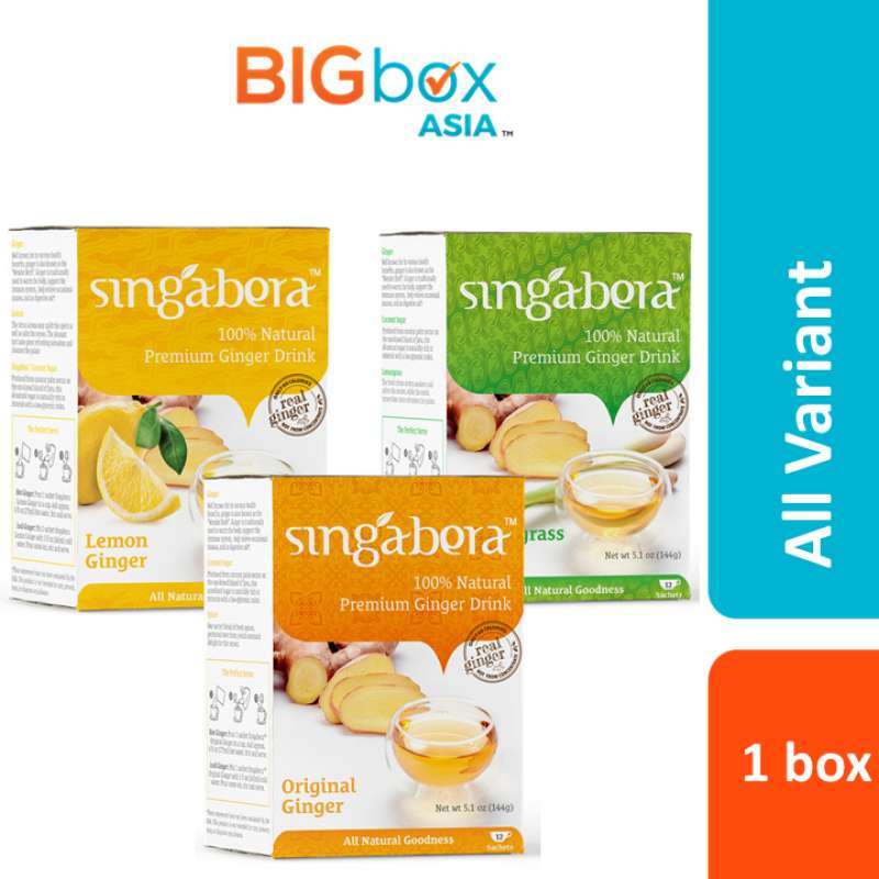 Promo Singabera Premium Ginger Drink (1 Box) Diskon 50% di Seller ...