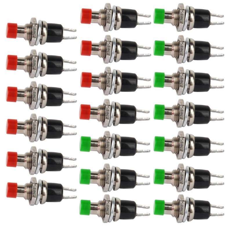 Promo 20Piece Miniature Small Momentary Push Button Switch for Model ...