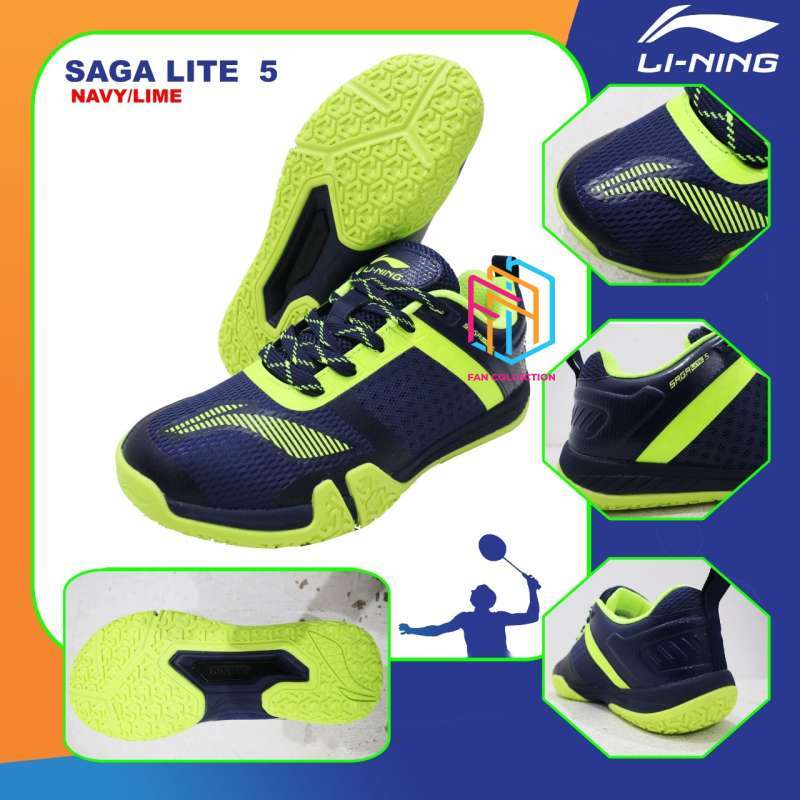 Jual Lining Saga Lite 5 / Li-ning Saga Lite V Sepatu Badminton Original ...