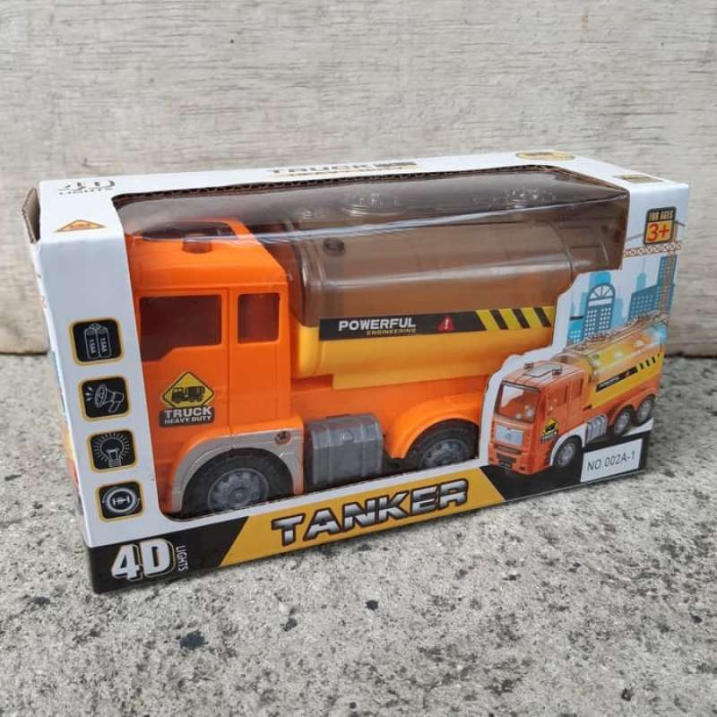 Jual MAINAN TRUK TANKI BUMP GO EDUKATIF - MOBIL TRUCK TANGKI BATRE ANAK ...