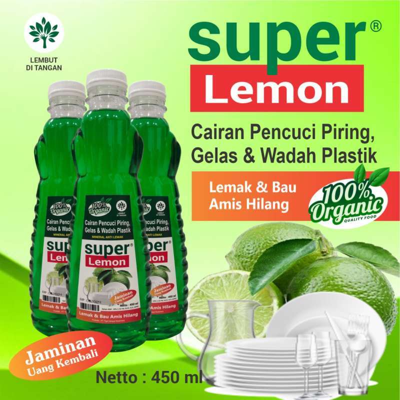 Jual Sabun Cuci Piring Super Lemon Jaminan Uang Kembali 100 % Jiak ...