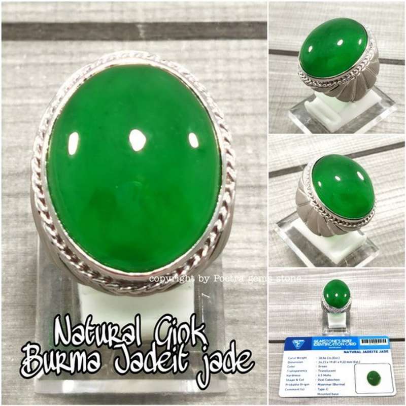 Batu Giok Hijau Birma