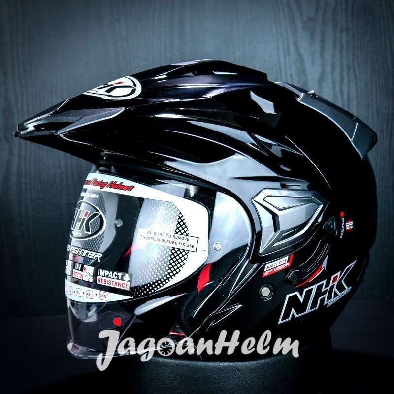 Jual NHK Helm Predator Crypton SOLID NEW Double Visor di Seller Jagoan ...