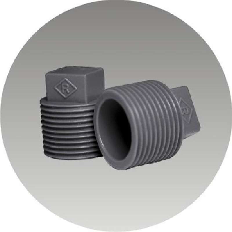 Jual Plug Dop / Tutup Pipa Pvc Plastik Drat Luar Rucika 1/2 3/4 Di ...