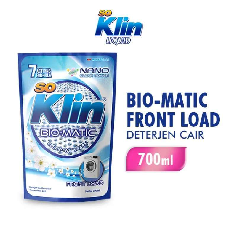 Promo SMG/JOG/SOLO - SO KLIN Bio-Matic + Softener Liquid Detergent ...